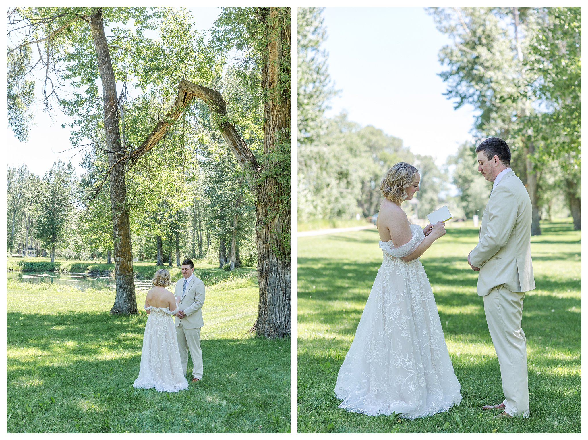 Gallatin Gateway: Bridal Veil Wedding | kellyvandykephotography.com