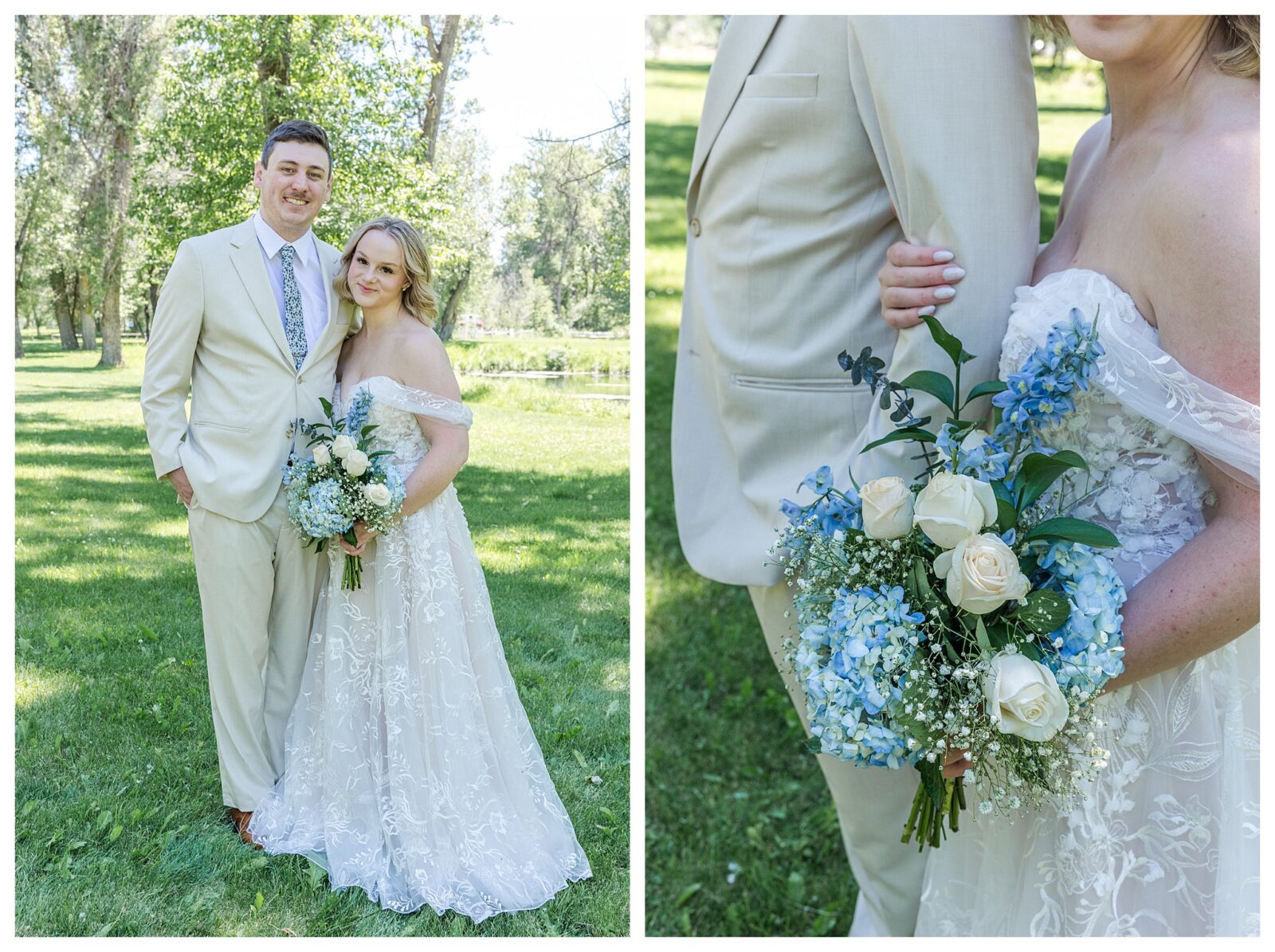 Gallatin Gateway: Bridal Veil Wedding | kellyvandykephotography.com